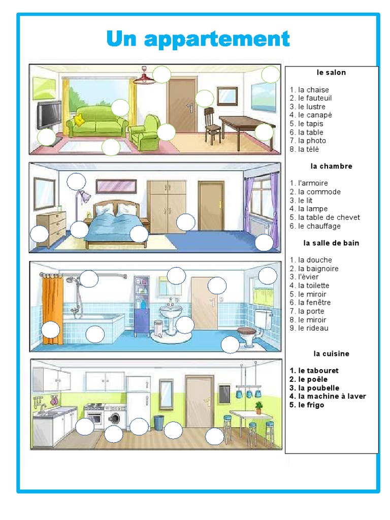 Exercice - Les Meubles D - Un Appartement | PDF