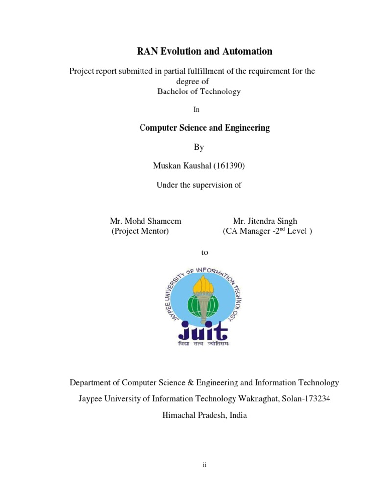 RAN Evolution and Automation | PDF | Computer Network | Modulation