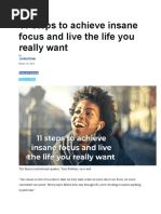 Productivity 10x Rule | PDF | Goal | Psychological Concepts