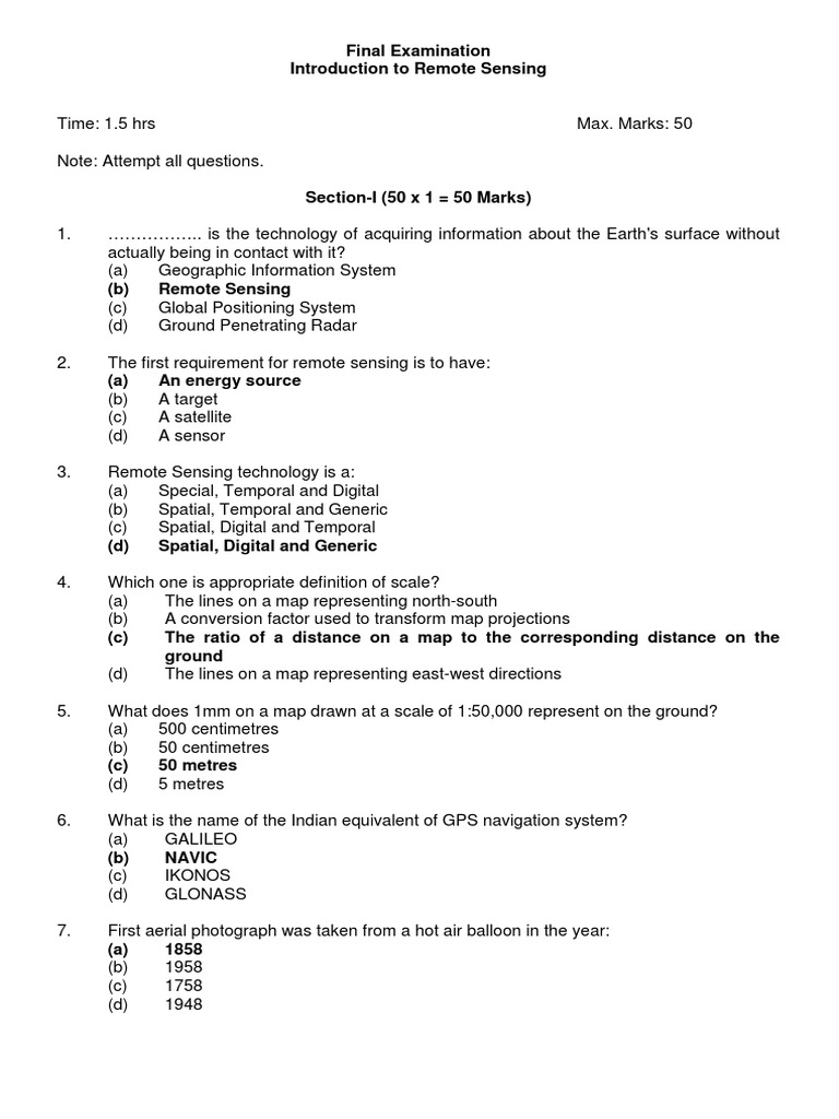 An Insightful Overview of Remote Sensing Fundamentals | PDF ...