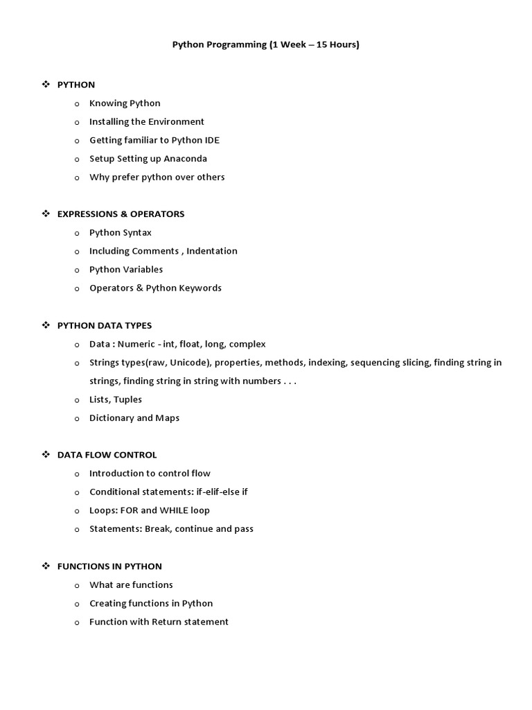 Python Programming | PDF