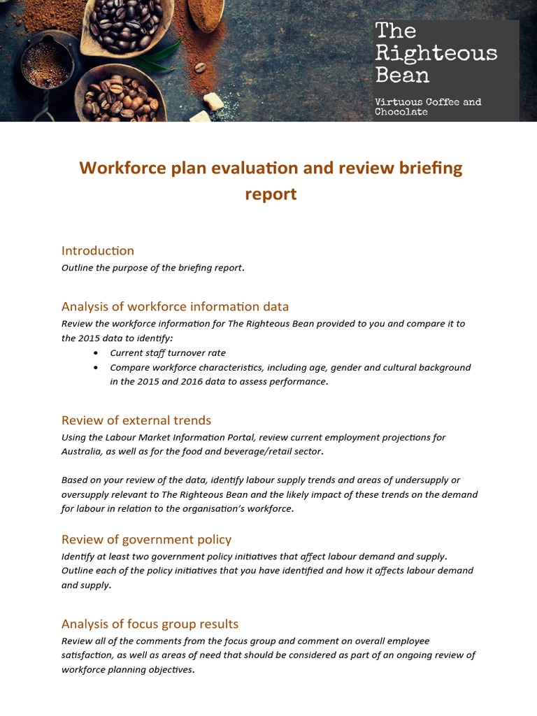 Workforce Plan Evaluation and Review Briefing | PDF