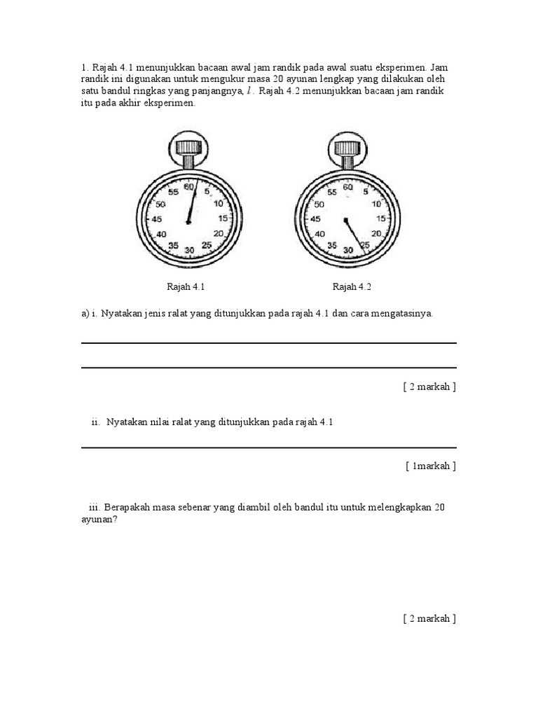 Analisis Data Eksperimen Jam Randik | PDF