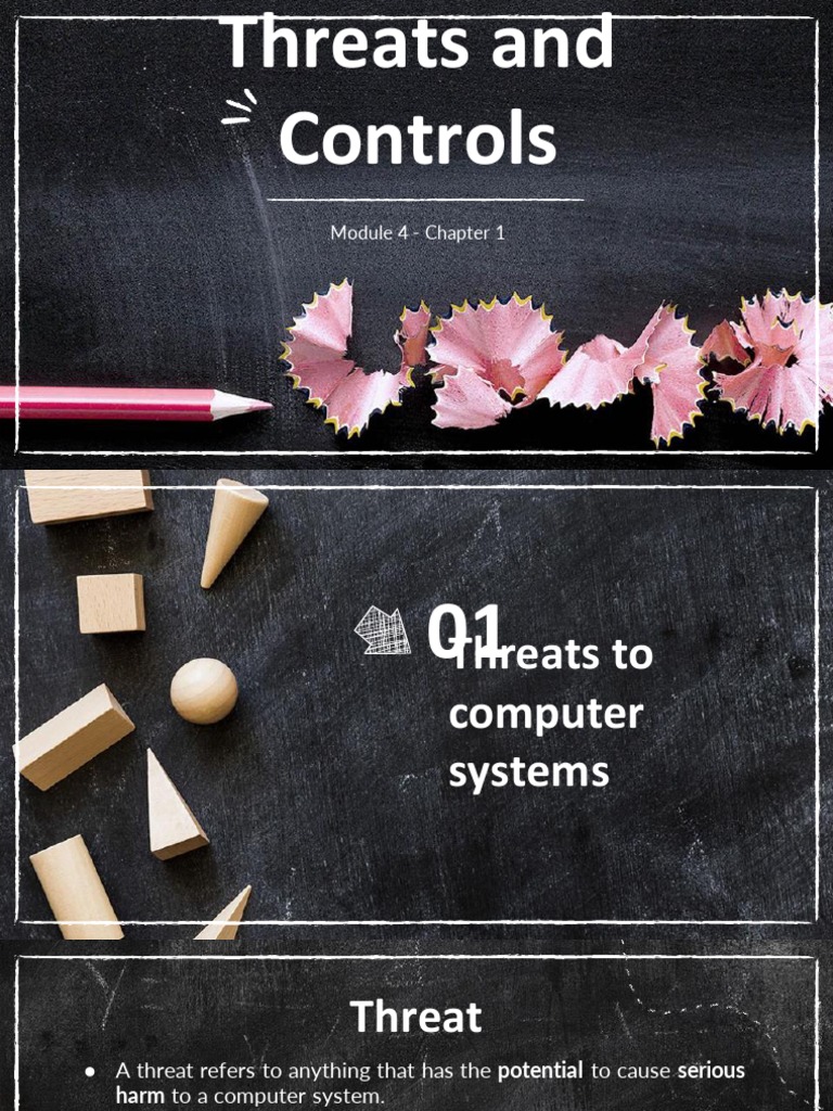 Threats and Controls | PDF | Computer Virus | Security Hacker