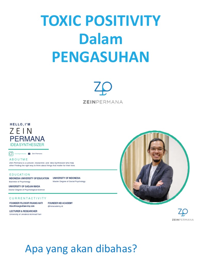 Toxic Positivity Dalam Pengasuhan | PDF