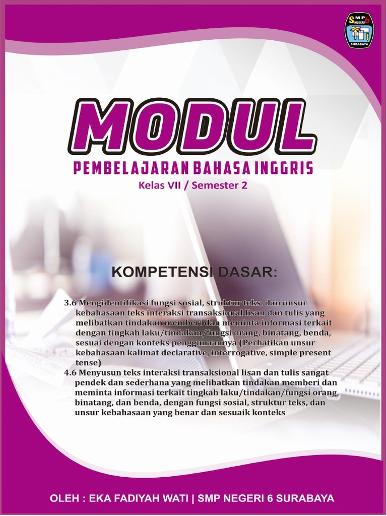 Contoh MODUL BU sULASTRI | PDF