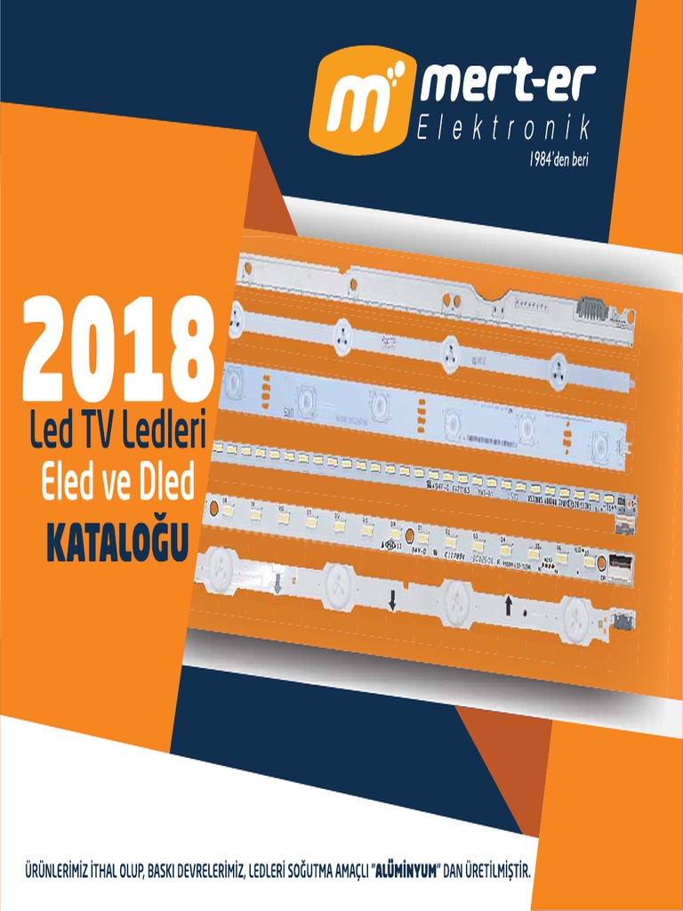 Led TV Panel Ledleri Katalog 2018 | PDF | Display Technology | Computer ...