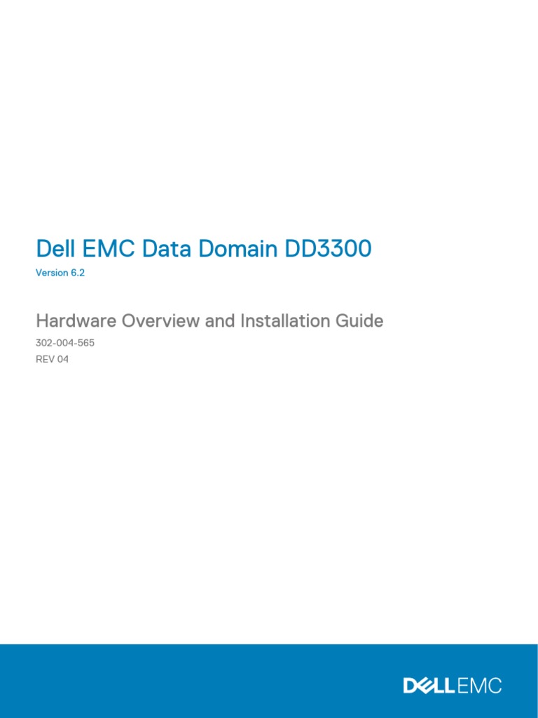 Dell EMC Data Domain DD3300 | PDF | Hard Disk Drive | Solid State Drive