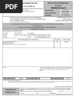 Modelo de Nota Fiscal Série D PDF | PDF | Recibo | Documento