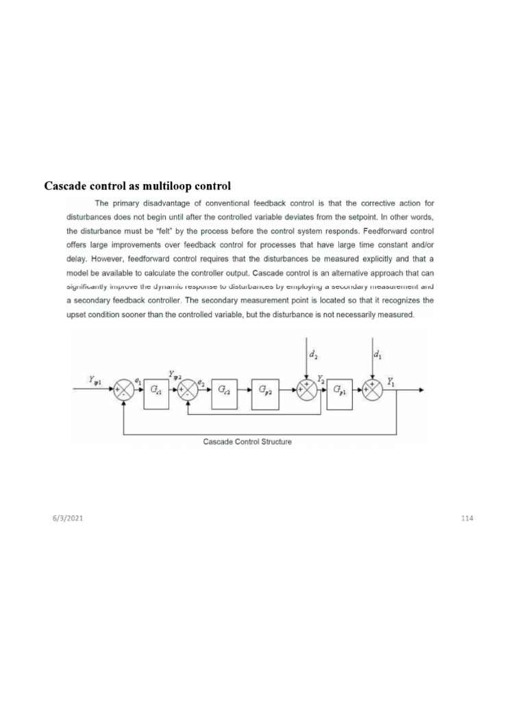 Multiloop Control Cascade | PDF