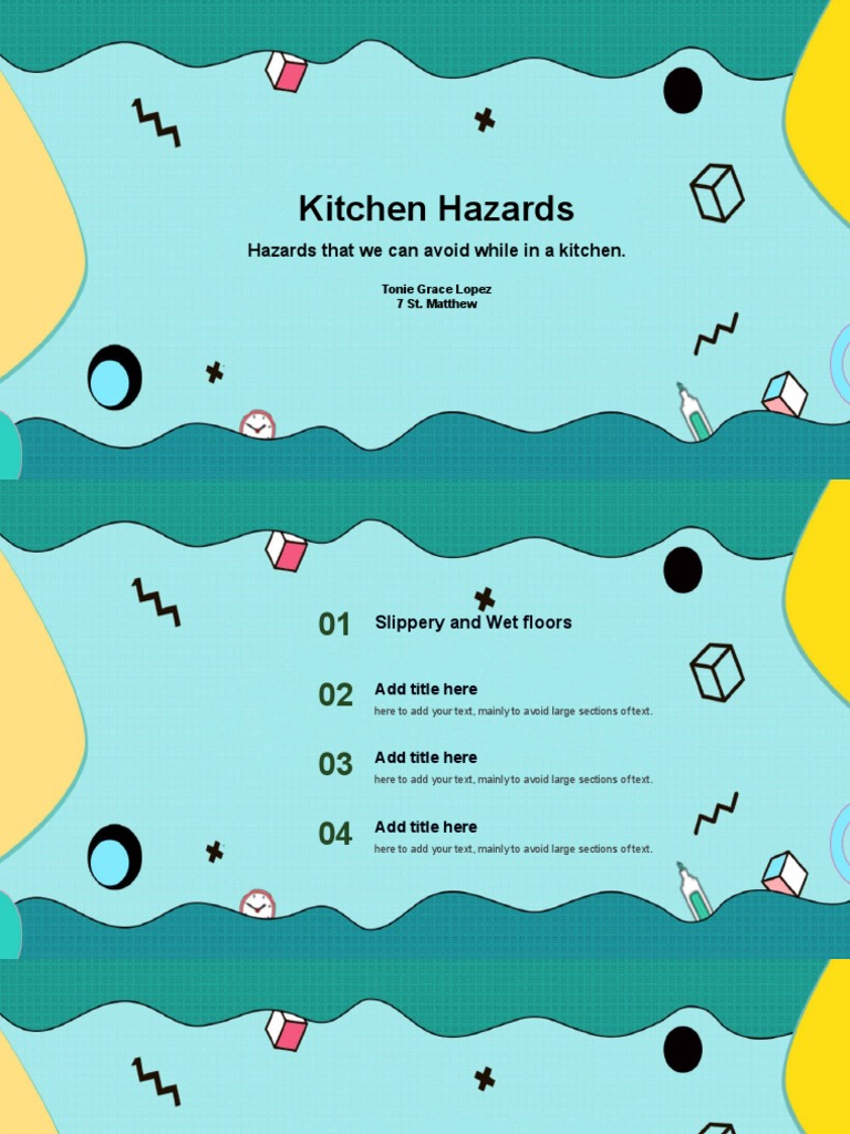 Kitchen Hazards: Hazards That We Can Avoid While in A Kitchen | PDF ...