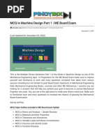 2022 MDSP With Answers | PDF | Belt (Mechanical) | Stress (Mechanics)