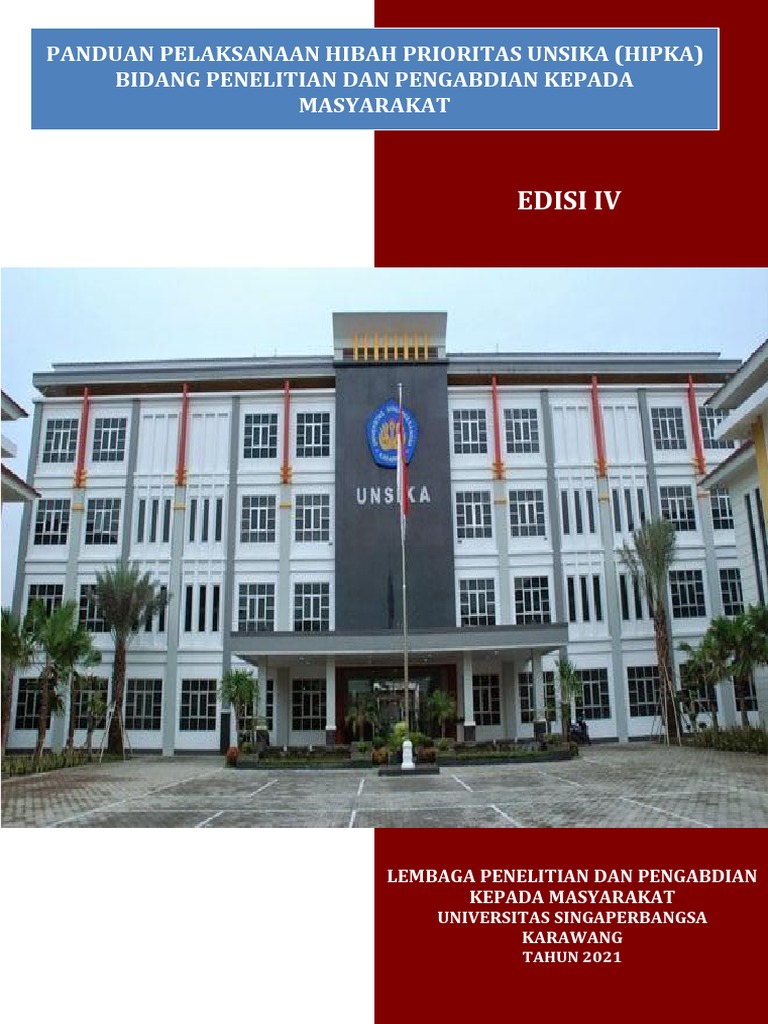 Panduan Hipka Unsika Edisi IV 2021 | PDF