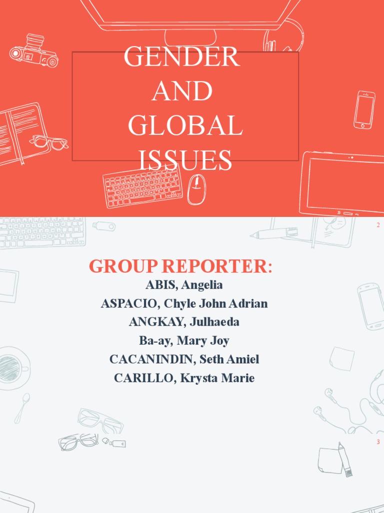 Gender and Global Issues | PDF | Masculinity | Gender