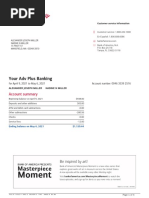 Bank of America Bank Statement - 1 | PDF | Finance & Money Management