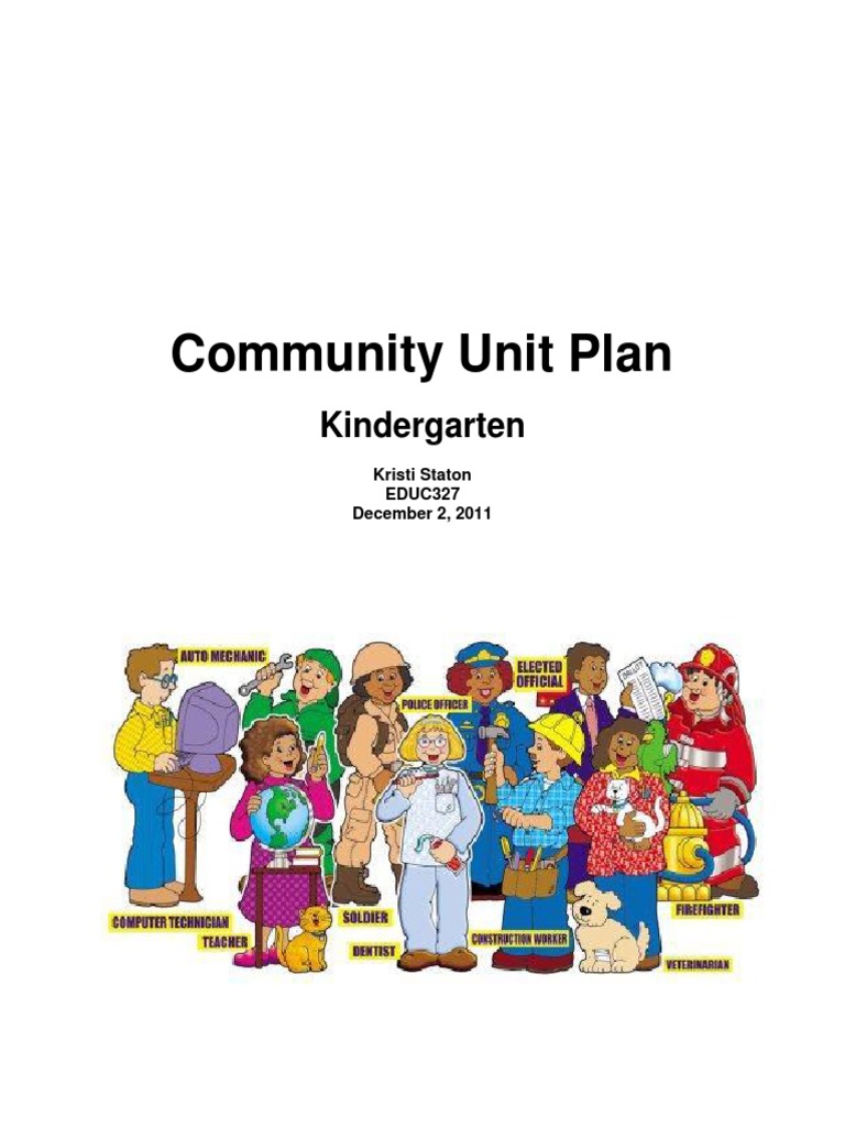 Community Unit Plan | PDF | Reading Comprehension | Cognition