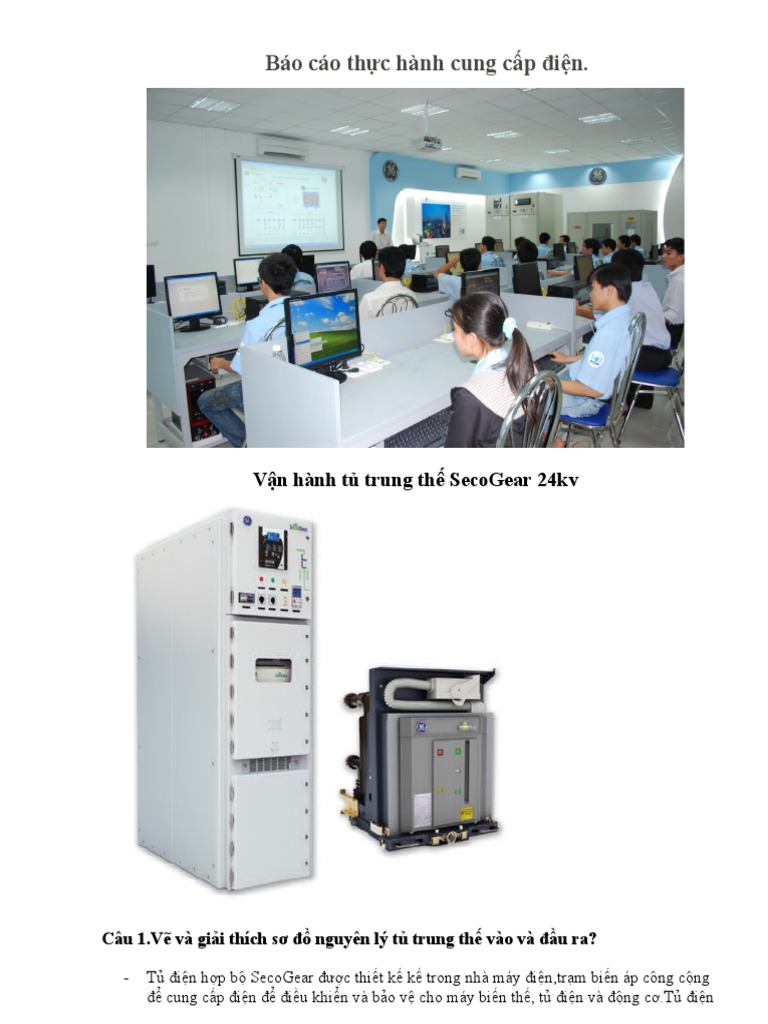 123doc Bao Cao Thuc Hanh Cung Cap Dien | PDF