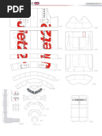 KLM MD-11 Papercraft Model Template | PDF | Aviation | Boeing