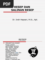 Resep, Copy Resep, Etiket Dan Kelengkapannya | PDF