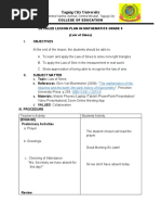 The Six Trigonometric Ratios Lesson Plan | PDF | Trigonometric ...