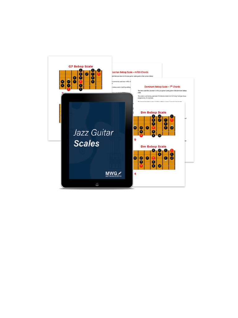 Jazz Guitar Scales | PDF | Scale (Music) | Chord (Music)