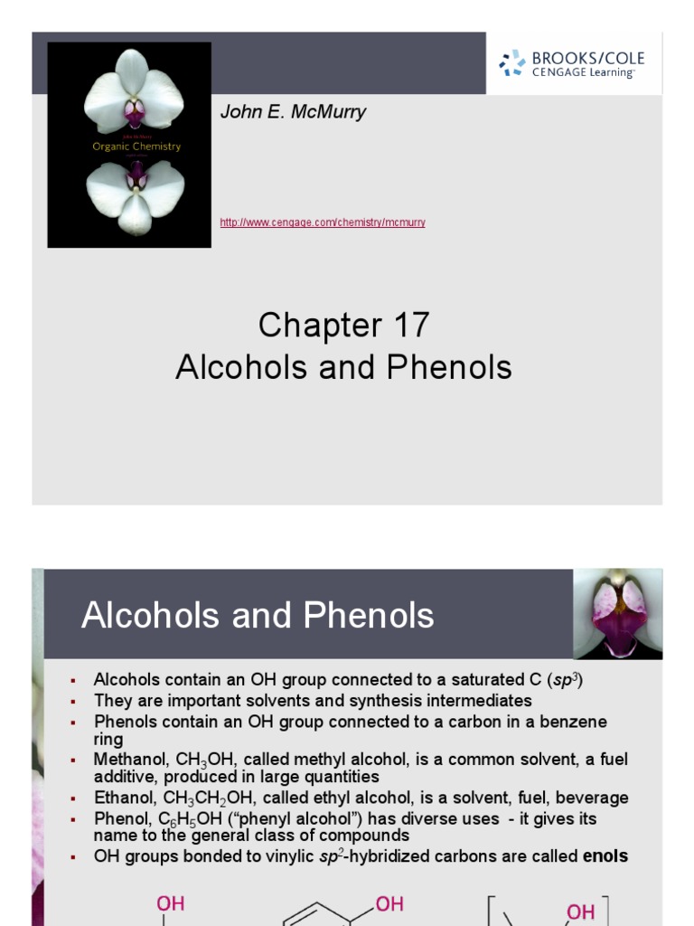 01 Chapter 17 Alcohols and Phenols | PDF | Alcohol | Ester