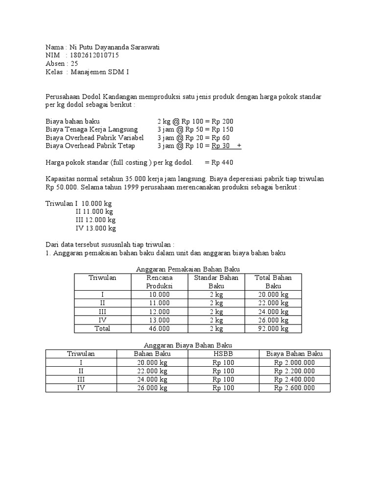 Penganggaran 3 Juni | PDF