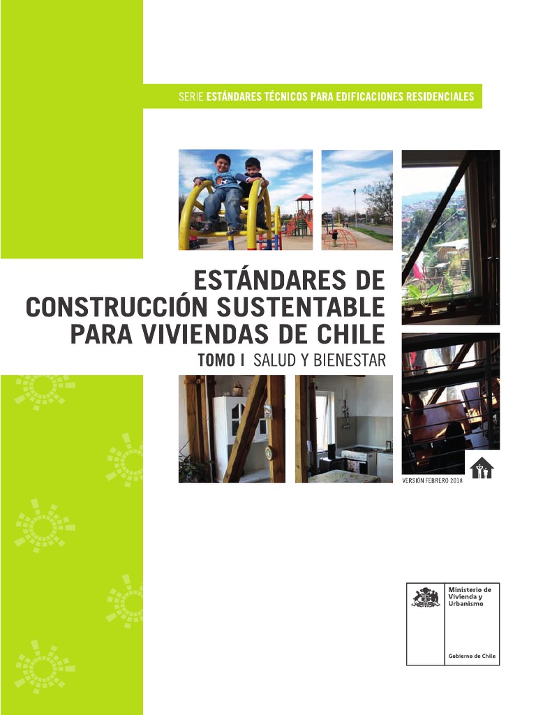 Estándares de Construcción Sustentable para Viviendas de Chile Tomo I Salud y Bienestar | PDF ...