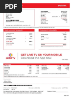 ACT Fibernet Invoice for April 2019 | PDF | Invoice | Cheque