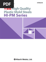 HPM Steel For Mold | PDF | Heat Treating | Stainless Steel