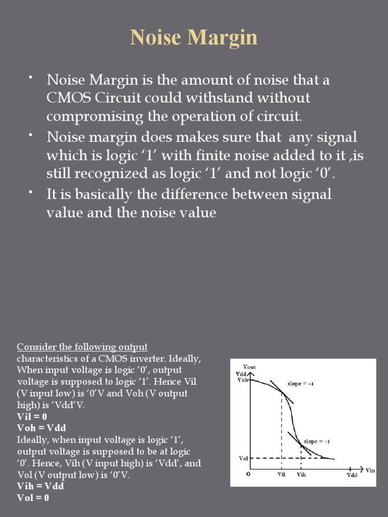 Noise Margin | PDF