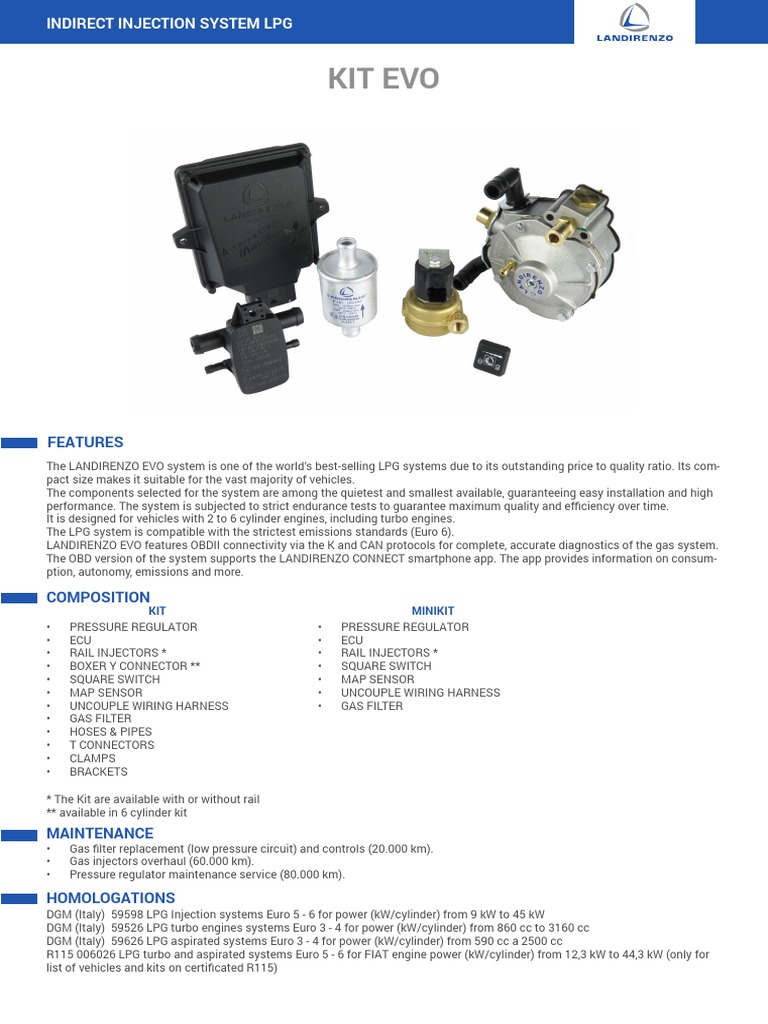 Evo LPG | PDF | Fuel Injection | Liquefied Petroleum Gas