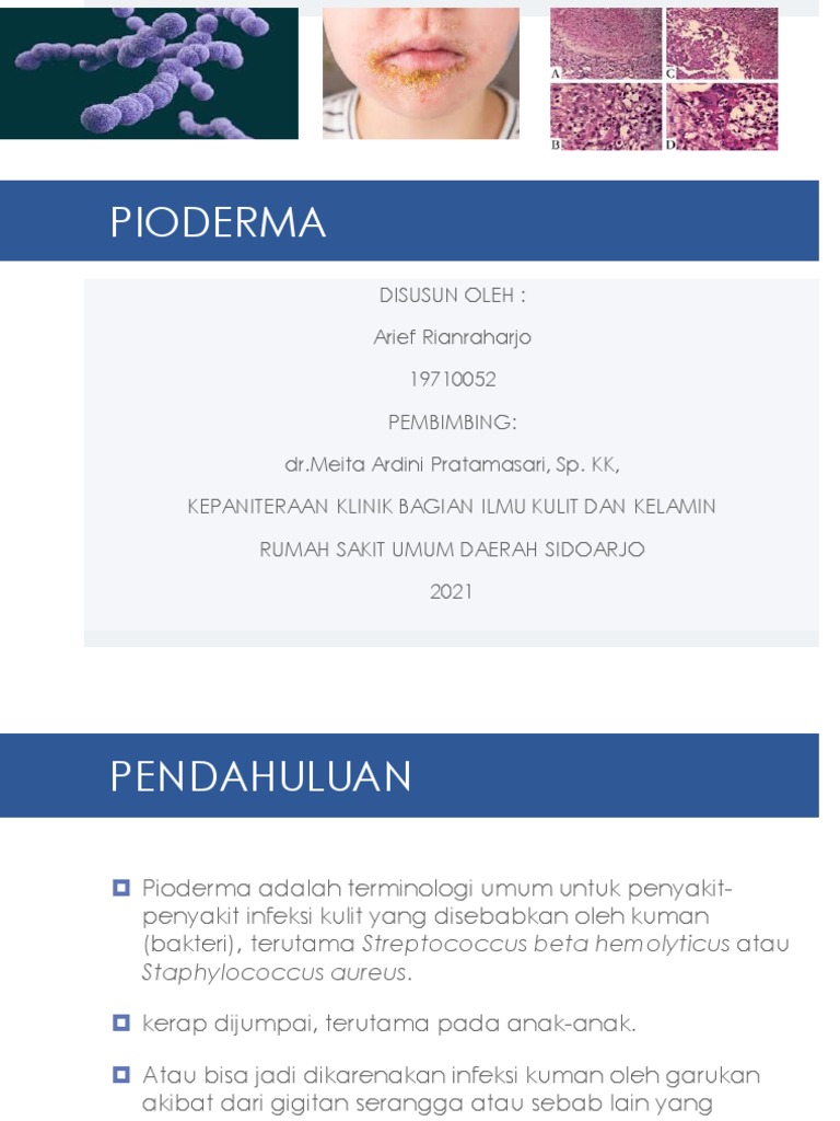DR - Meita - Arief Rian - Mini Teaching 1 (Pioderma) | PDF