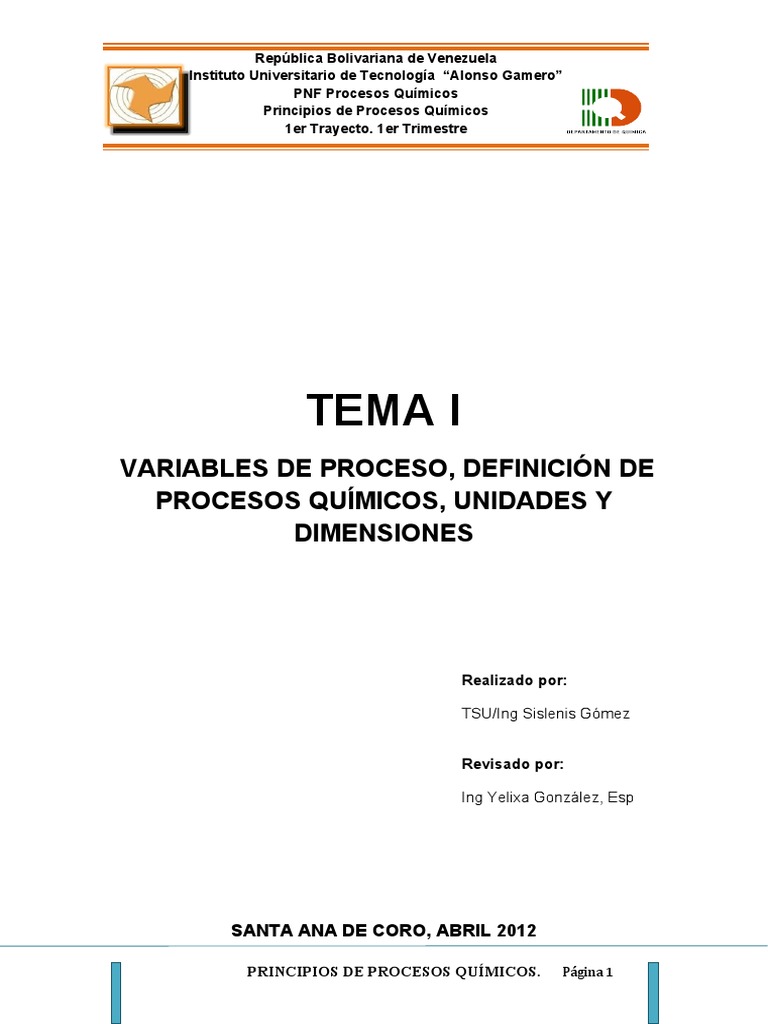 Guia de Ejercicios Del Tema I. PPQ - t1-t1 - .Final. 29-04-2012 | PDF | Densidad | Mole (Unidad)