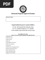 NMRR Registration Guidelines for Researchers | PDF | National ...