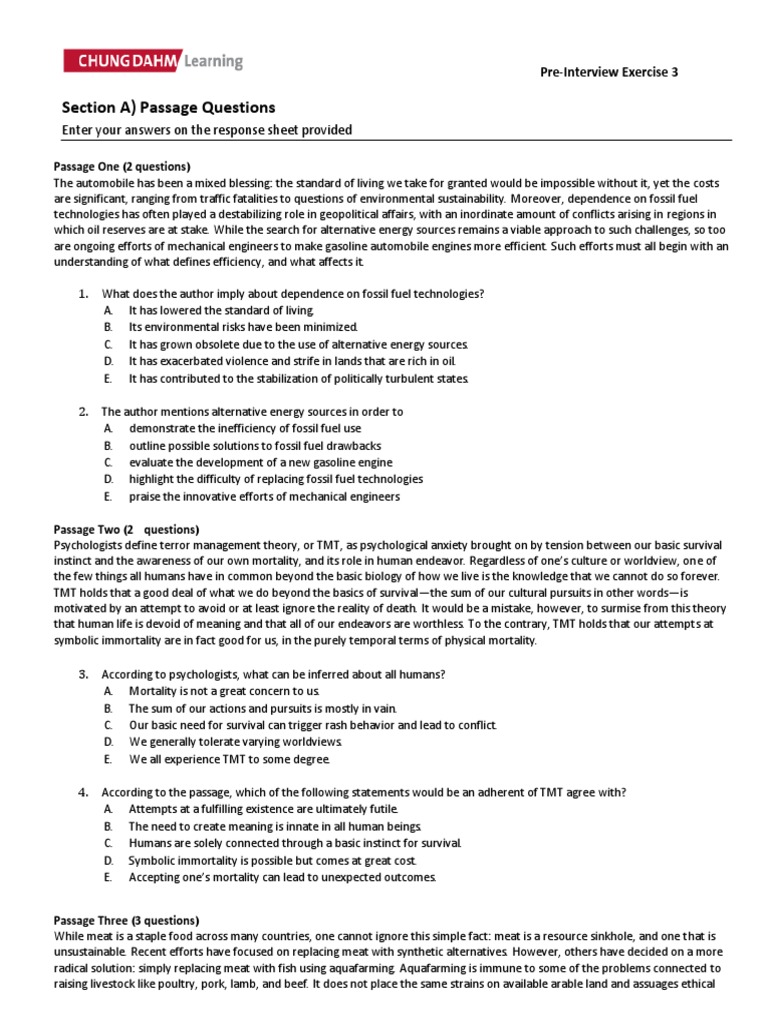 Pre-Interview Exercise 3 Role Play Lesson | PDF | Bias | Prejudices