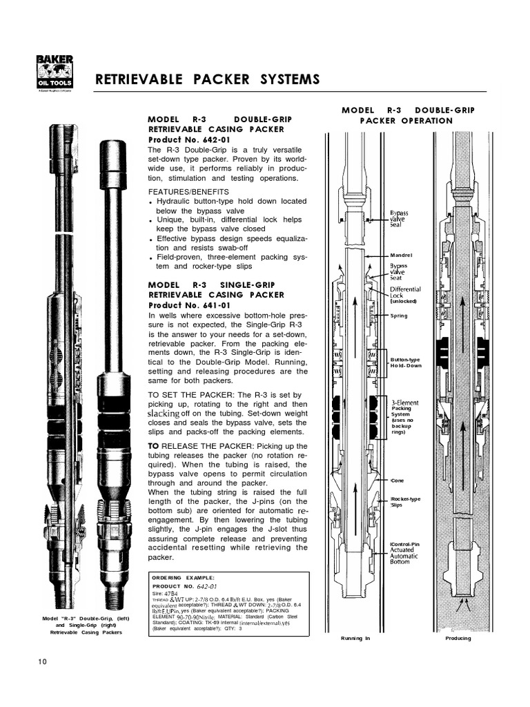 Retrievable Packer Systems | PDF | Pipe (Fluid Conveyance) | Tools
