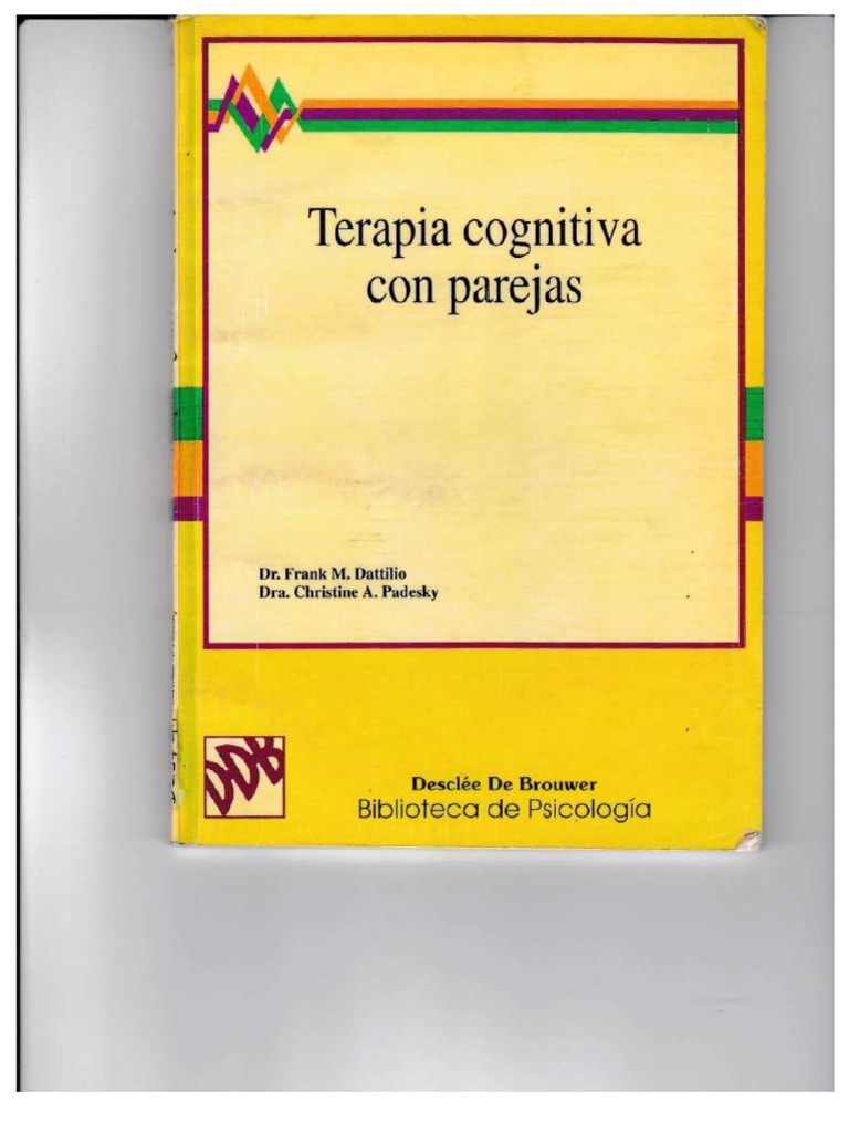 Terapia (Cognitiva) (Parejas) Terapa Cognitiva Con Parejas Frank ...