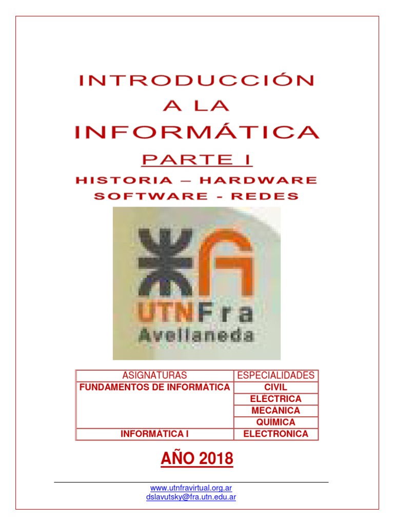 INTRODUCCIÓN A LA INFORMÁTICA | PDF | Ciencias de la Computación ...