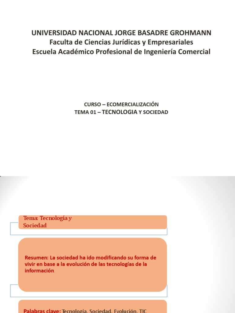 TEMA 1 - Tecnologia y Sociedad | PDF | Teléfono | Tecnología de ...