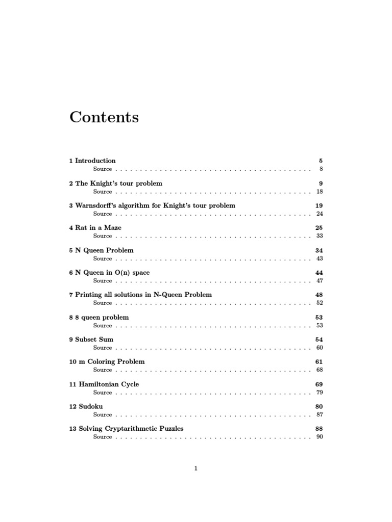 Backtracking | Download Free PDF | Time Complexity | Software Engineering Backtracking | Download Free PDF | Time Complexity | Software Engineering