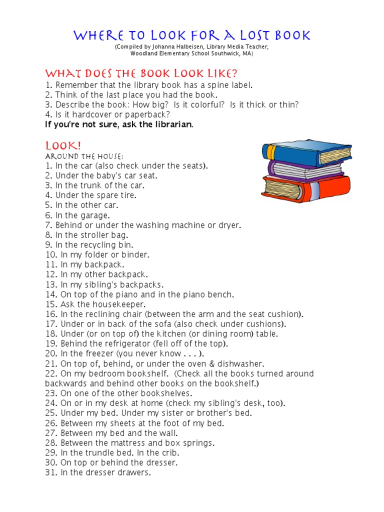 Where To Look For A Lost Book | PDF | Home | Interior Design