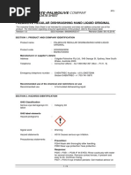 MSDS Air Freshener | PDF | Water | Chemistry