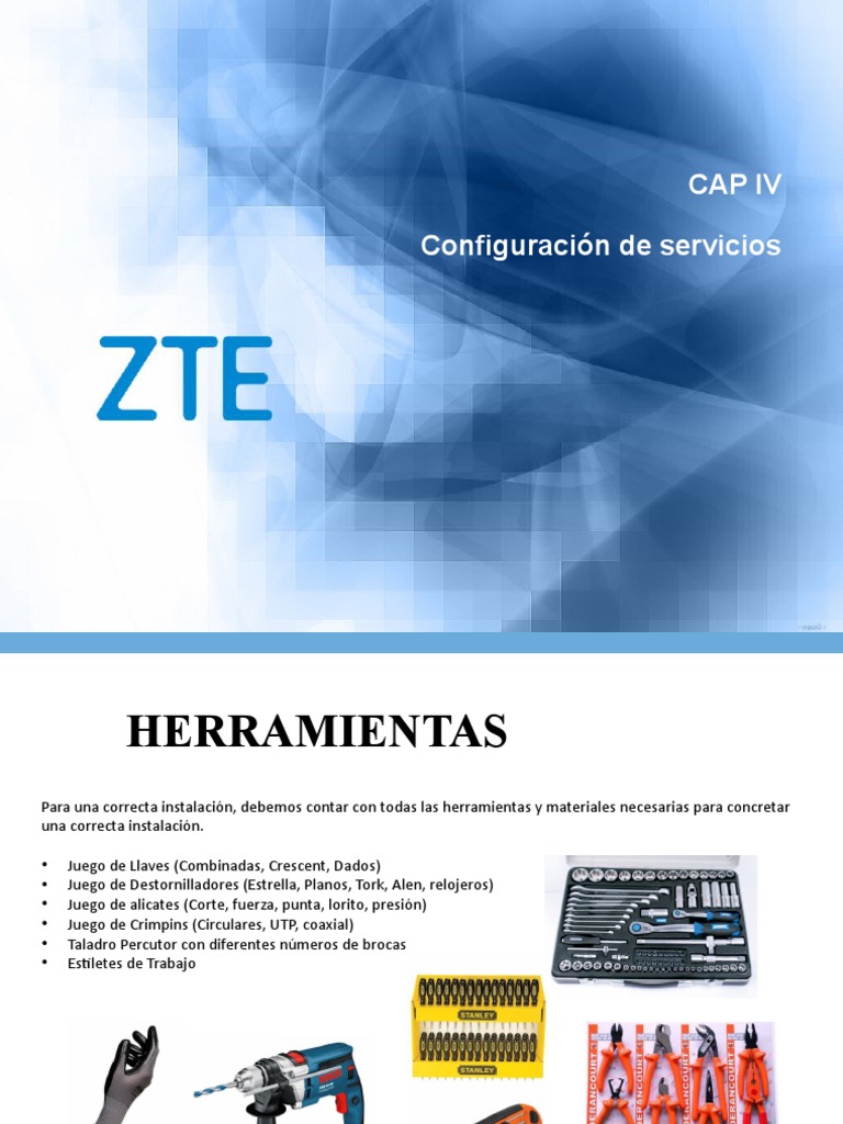 Configuracion de Servicios | PDF | Lte (Telecomunicaciones ...