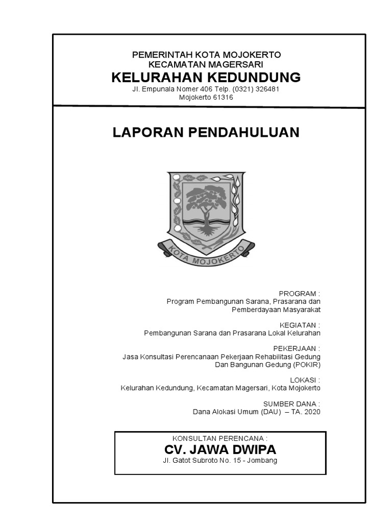 Laporan Pendahuluan Pju Kedundung | PDF | Seni | Teknologi & Rekayasa