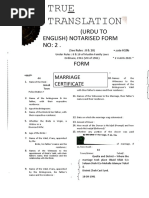 Nikah Form | PDF | Marriage | Wife