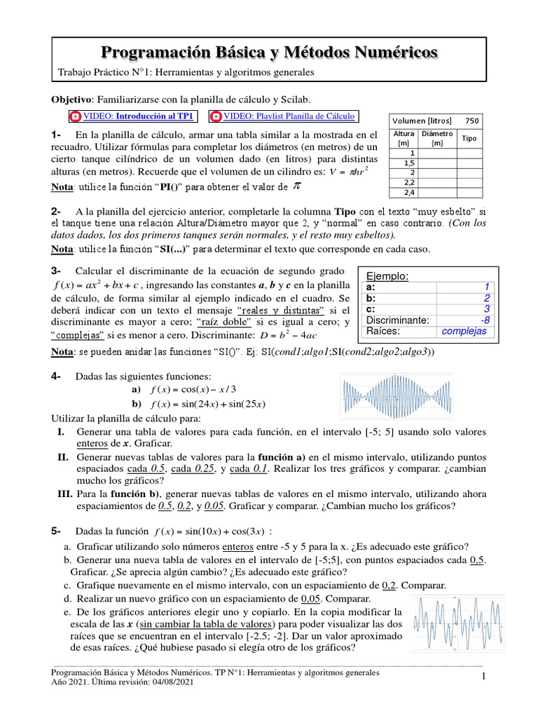 TP1 Algoritmos Generales2021 - 2cuat | PDF | Algoritmos | Hoja de cálculo