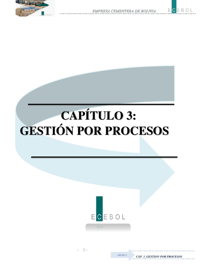 Mapa de Procesos y Su Revision Ecebol | PDF | Auditoría | Cemento