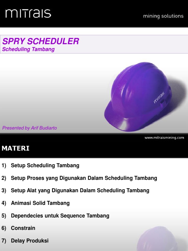 Spry - Source Schedulingr3 | PDF