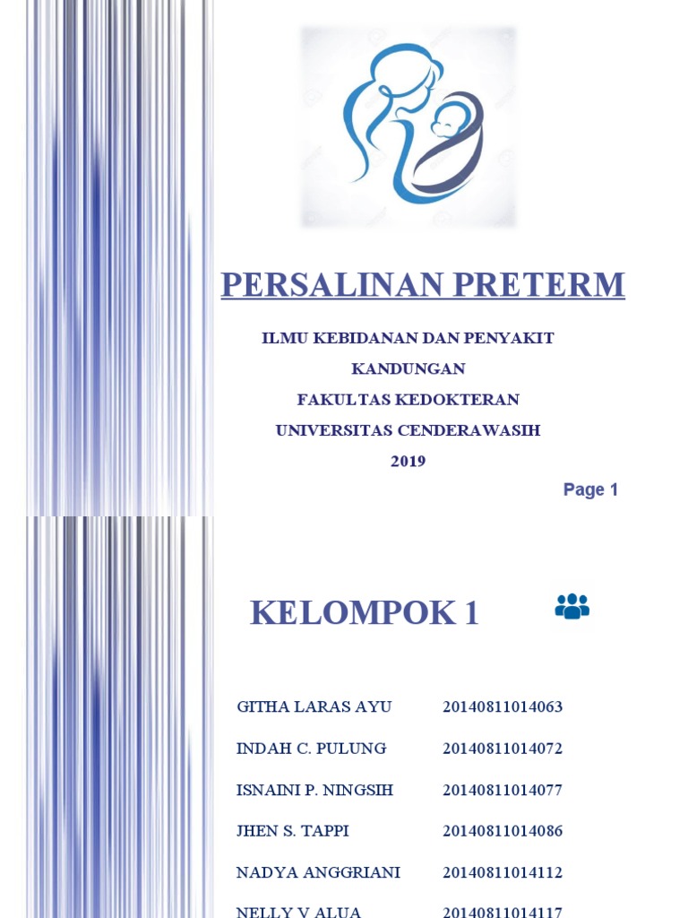 Persalinan Preterm Pdf